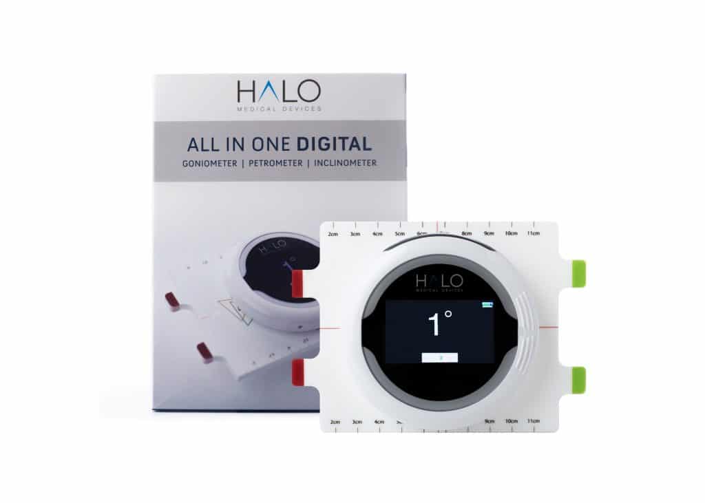 HALO Digital Goniometer / Inclinometer – RehaCare New Zealand